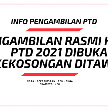 Peperiksaan Pegawai Tadbir dan Diplomatik M41 / Exam PTD